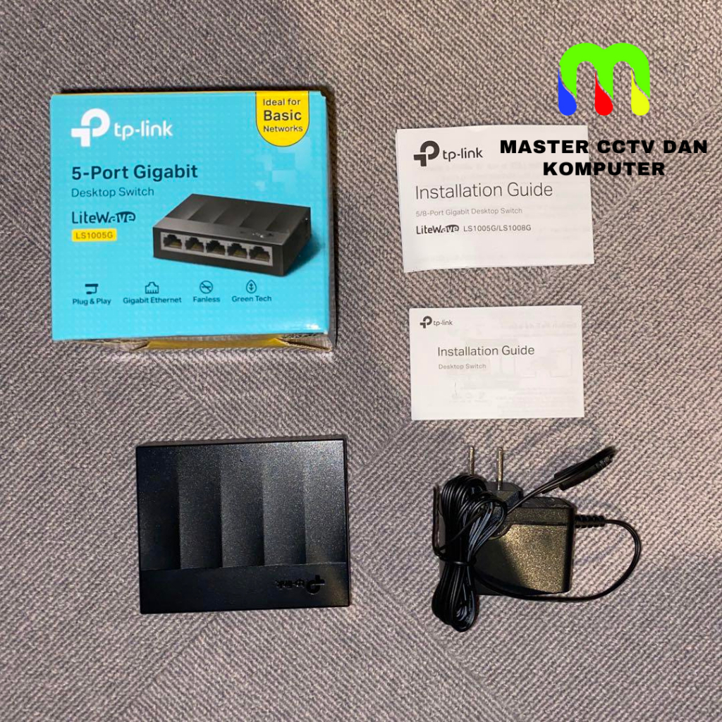 Jual TP-LINK LS1005G Desktop Switch 5 Port Gigabit | Shopee Indonesia