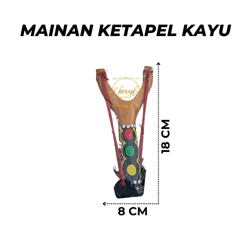 Jual (1 PCS) KETAPEL UNIK / KETAPEL JADUL UNIK / KETAPEL KAYU MAINAN ...
