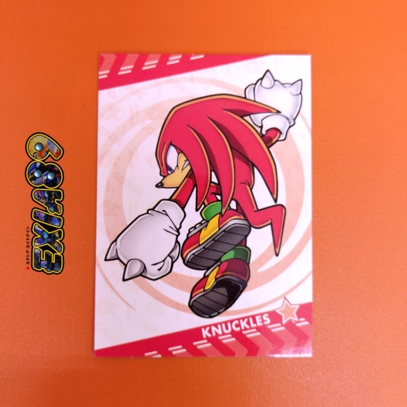 Jual Sonic The Hedgehog Official Trading Card Collection 89 - Knuckles ...