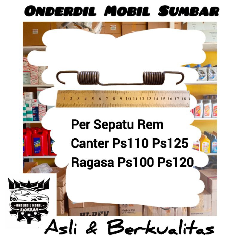 Jual Per Sepatu Rem Per Rem Canter PS110 PS125 RAGASA PS100 PS120 ...