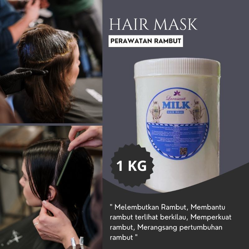 Jual BEST SELLER HAIR MASK LARASSANTI RAMBUT ( 1kg ) TREATMENT ALA ...