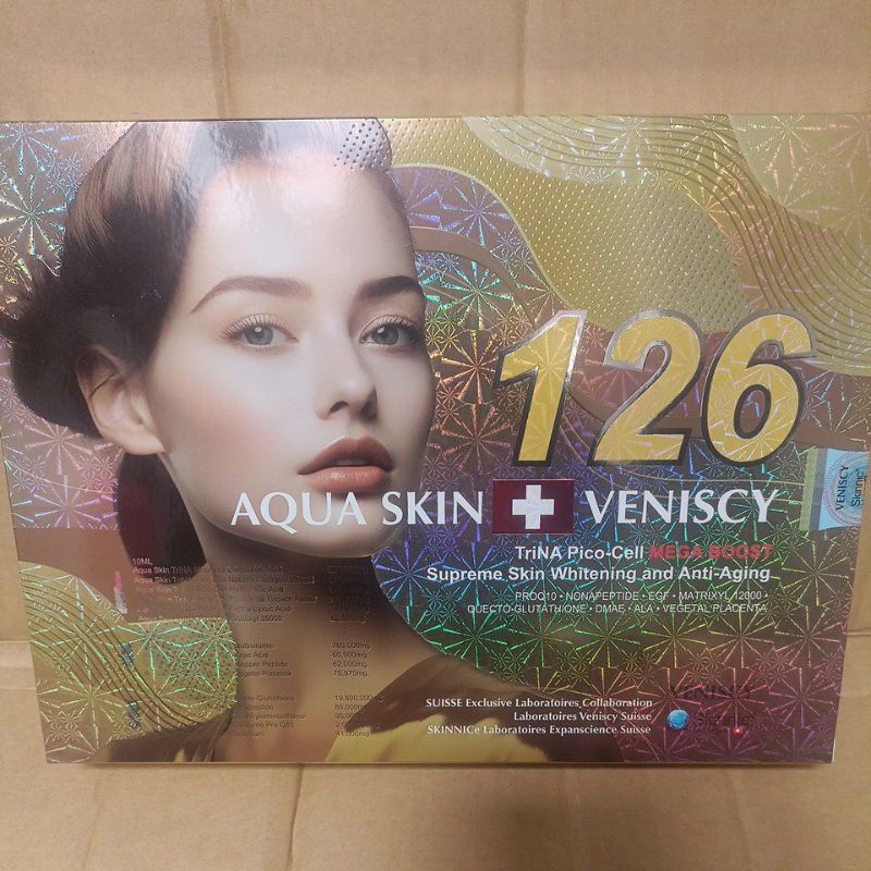 Jual Aqua skin veniscy 126 (ecer) | Shopee Indonesia