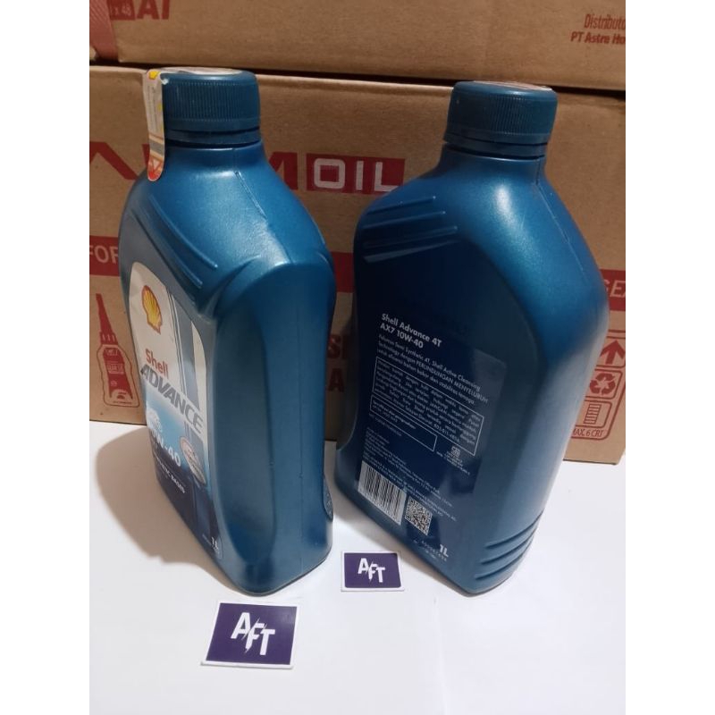 Jual paket oli Shell advance biru 1 liter original gratis ongkir ...