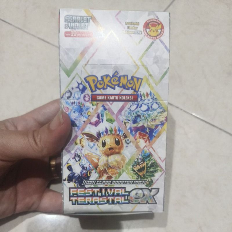 Jual Pokemon Tcg Indonesia Bimbingan dan Kilat Rasi Festival Terastal | Shopee Indonesia