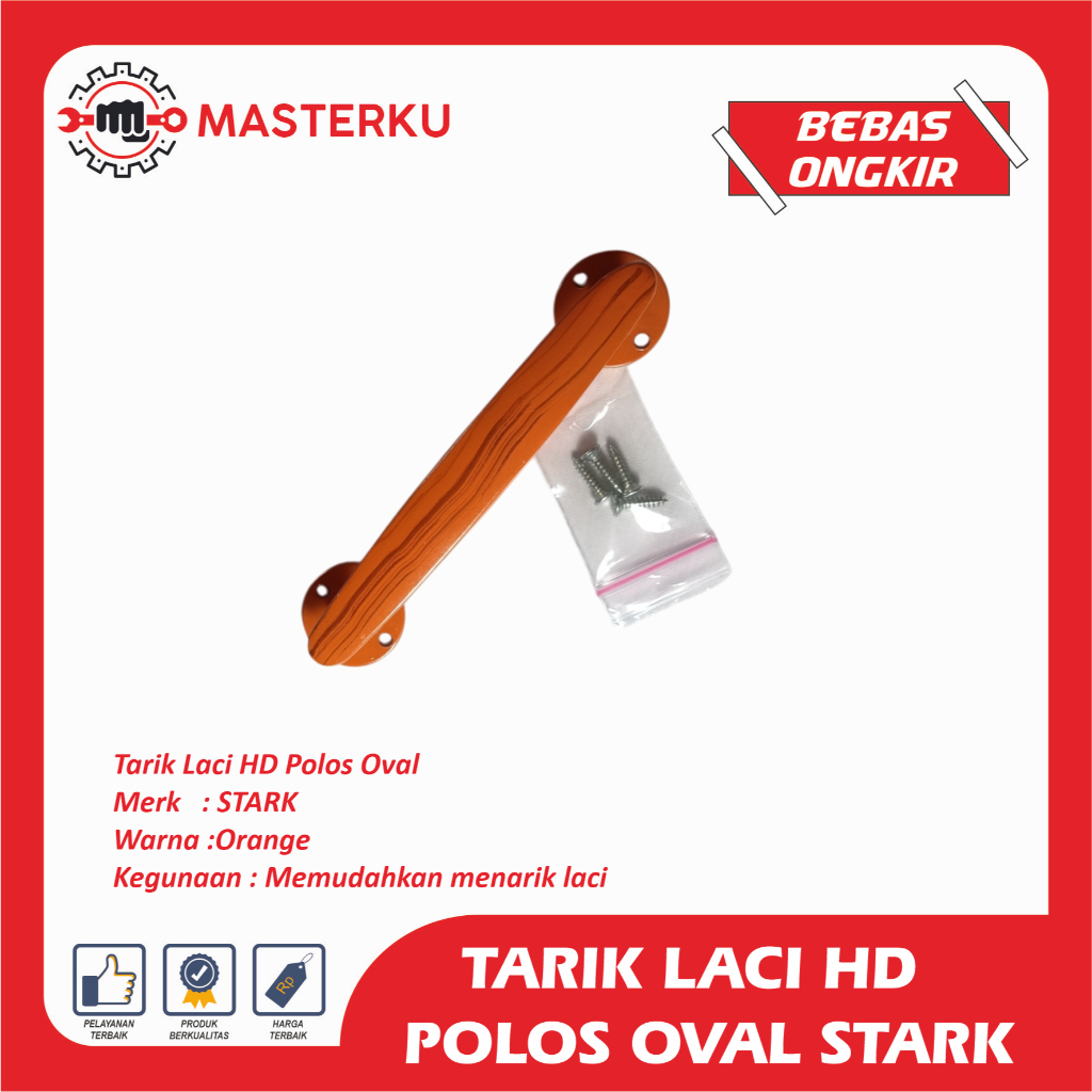 Jual Tarik Laci HD Polos Oval Stark / Tarik laci stark / tarik pintu ...