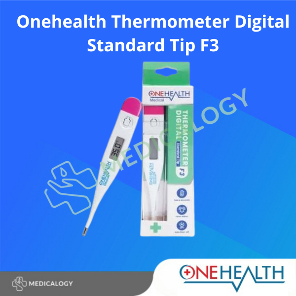 Jual Onehealth Thermometer Digital Standard Tip F3 | Shopee Indonesia