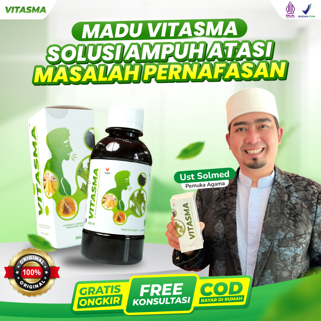 Jual VITASMA - Original 100%. Madu Herbal Vitamin Ampuh Atasi Masalah ...