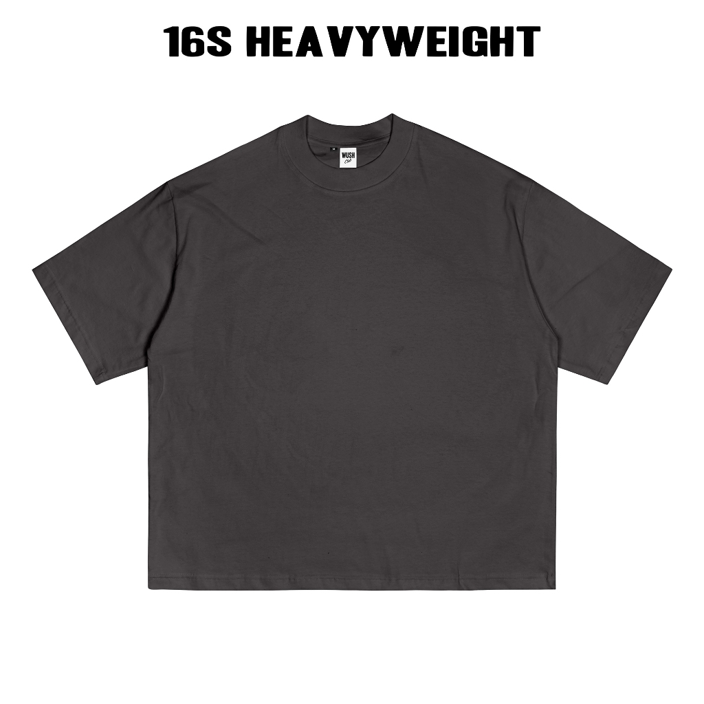 Jual WUSH CLUB 16S BOXY FIT HEAVYWEIGHT TEE BAJU KAOS DISTRO PRIA ...
