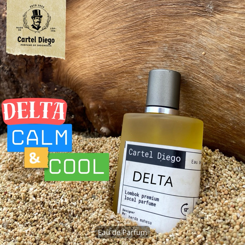 Jual Cartel Diego Delta Eau de Parfum Lombok Premium | Shopee Indonesia