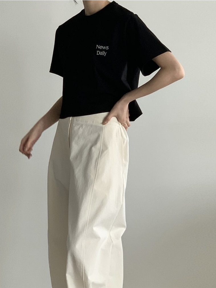 Jual COS PANTS | Made in Korea | Elegant & Versatile Cotton Wide-Leg ...