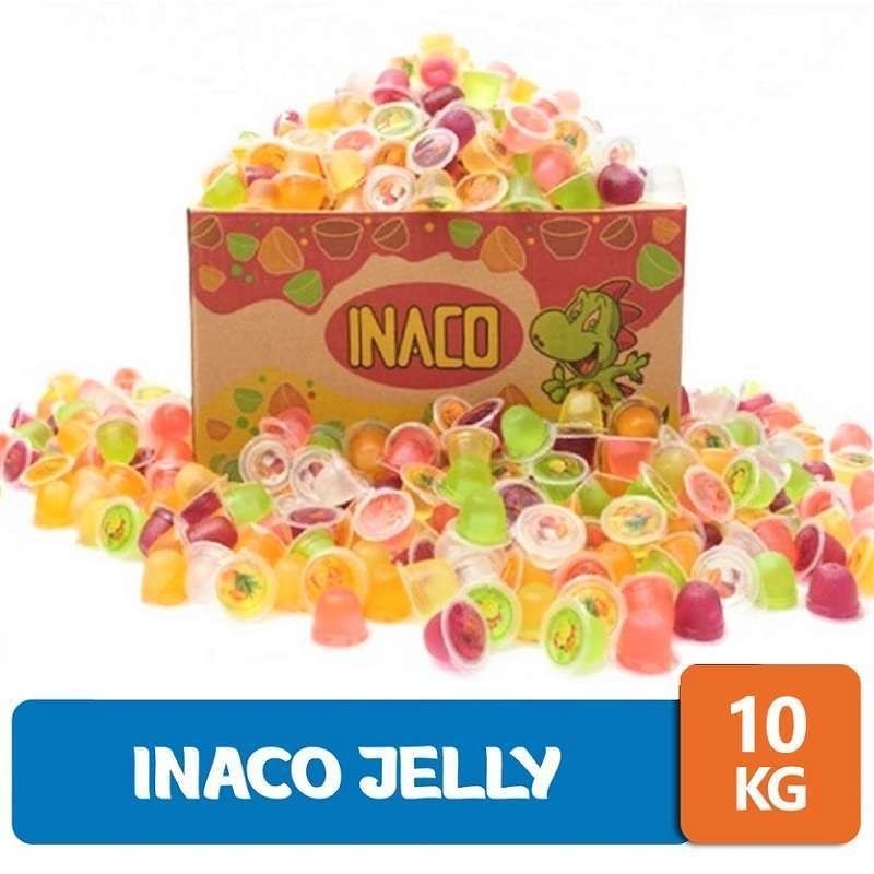 Jual 1 DUS INACO JELLY MINI MIX FRUIT ISI 10KG | Shopee Indonesia