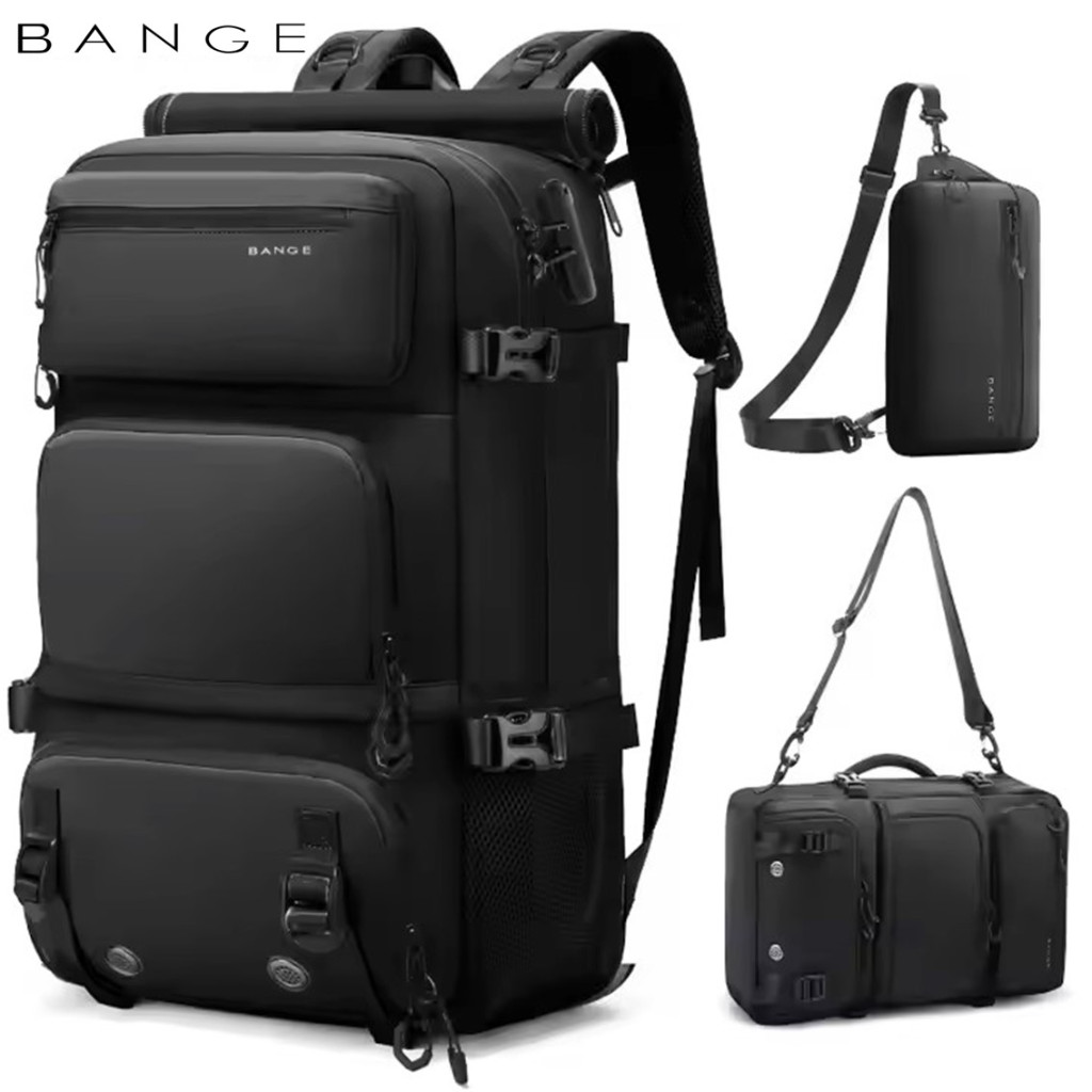 Jual BANGE Tas Ransel Laptop pria Backpack Waterproof Lock 15.6 Inch ...