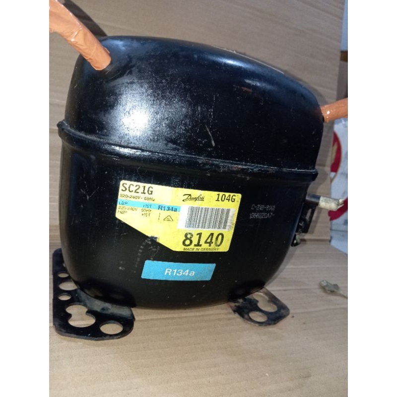 Jual KOMPRESOR SECOP DANFOSS 3/4PK SERI SC21G R134A / SC 21 G R134A ...