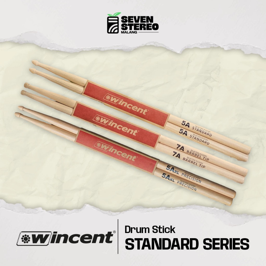 Jual Wincent Precision Stick Stik Drum 5A 7A 5AXL | Shopee Indonesia
