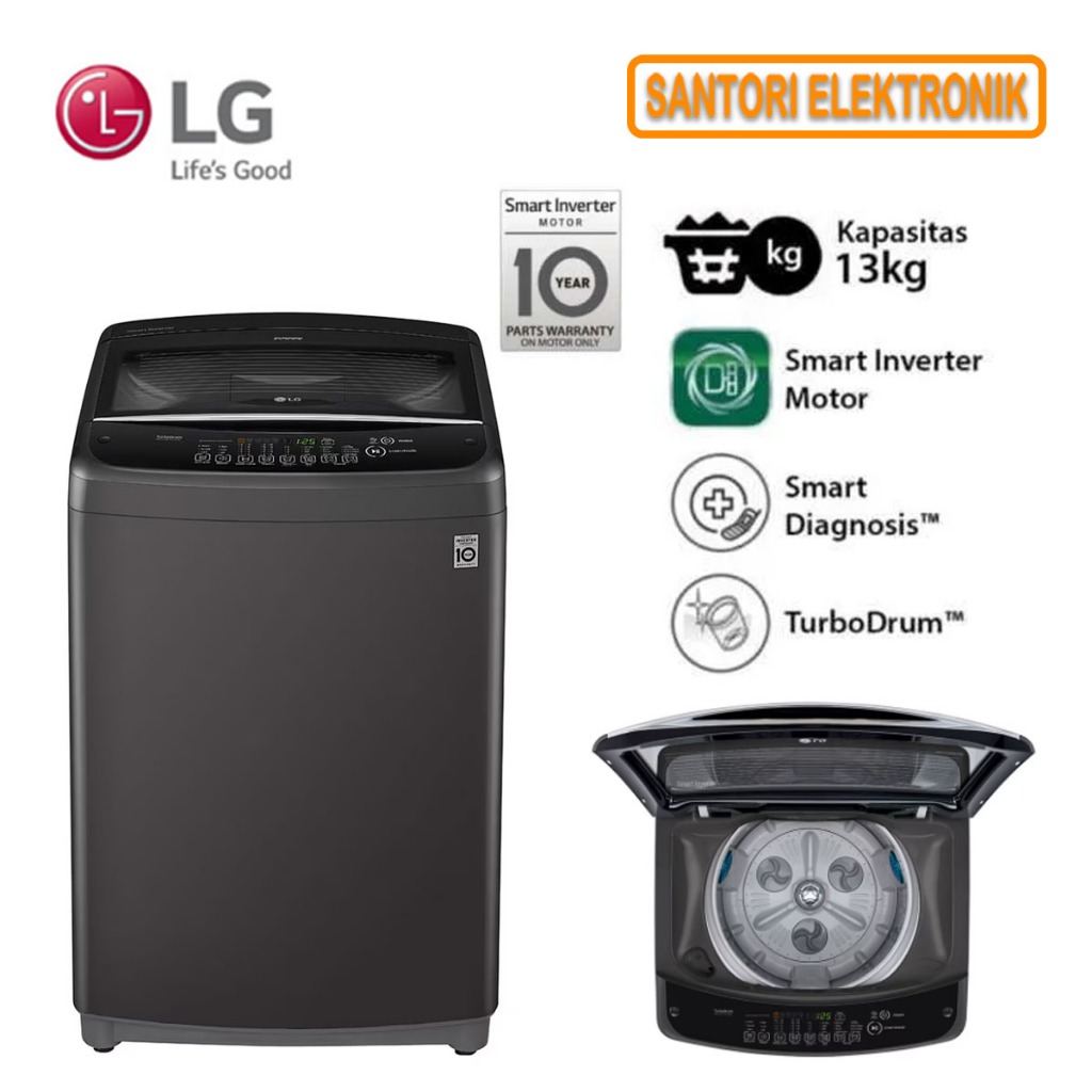 Jual MESIN CUCI 1 TABUNG TOP LOADING LG 13 KG | Shopee Indonesia