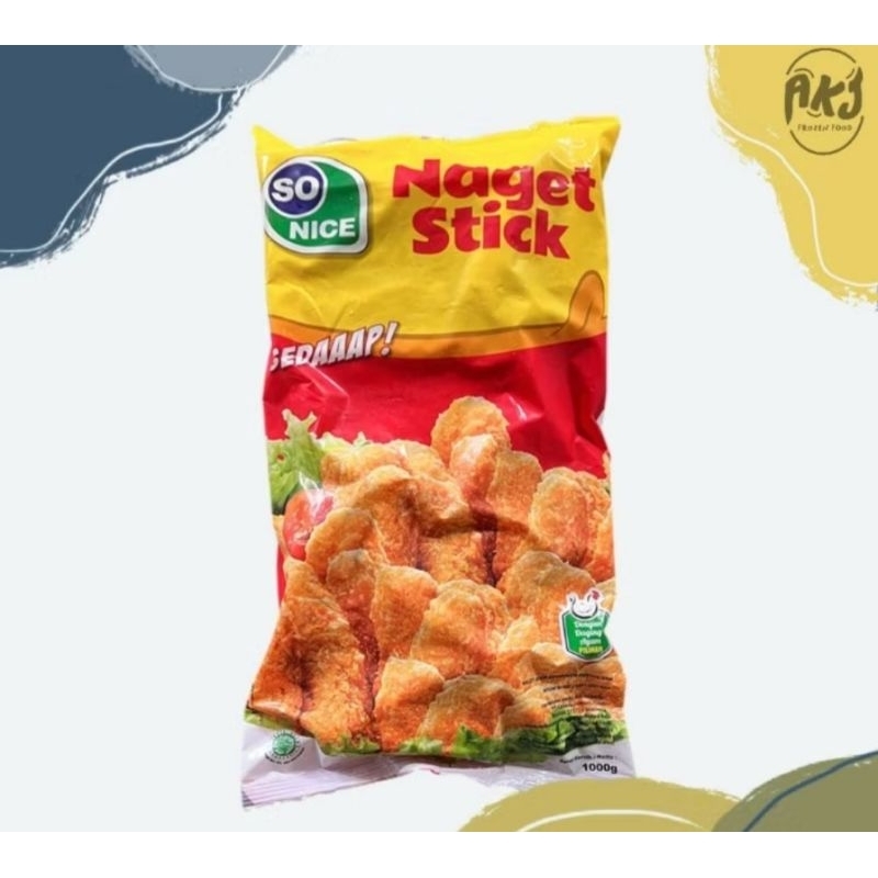Jual nugget so nice stik 1kg | Shopee Indonesia