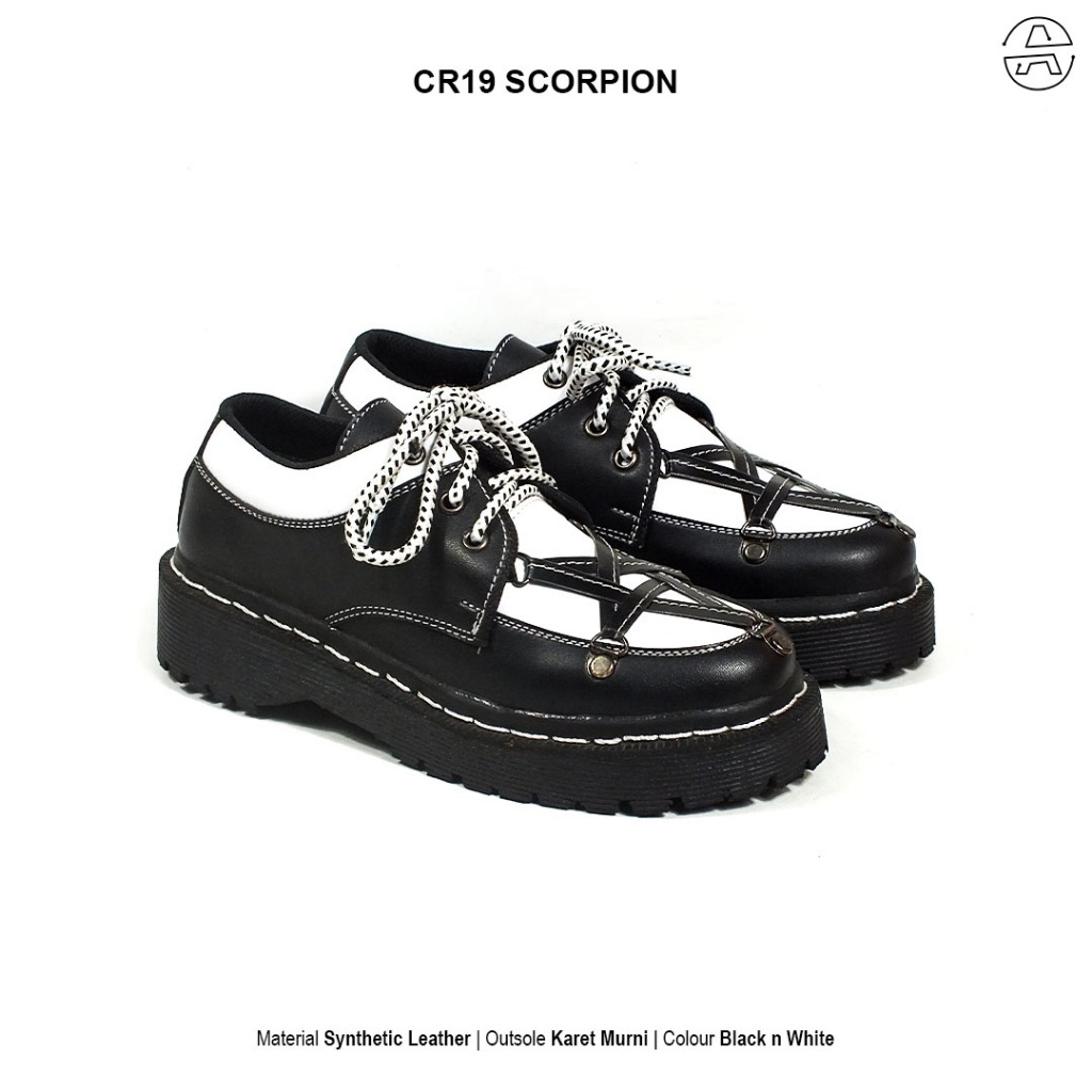 Jual Alvarisstuff CR19 Scorpion - Sepatu Boots Wanita Dockmart Bintang ...