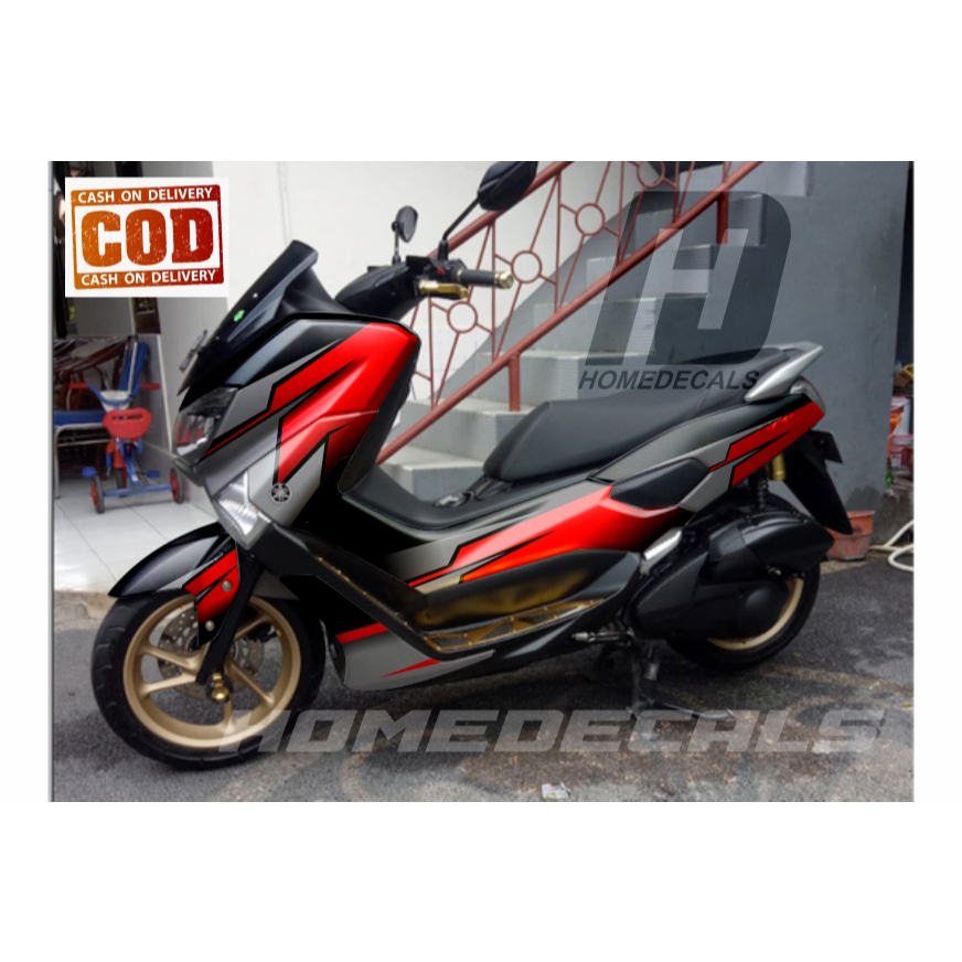 Jual Stiker Decal Motor NMAX Old Sticker Striping Variasi Full Body ...