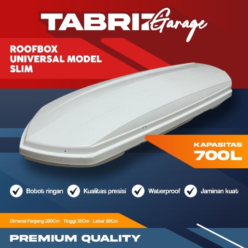 Jual ROOFBOX ROFBOX UNIVERSAL BOX 700L Bagasi Atas Mobil | Shopee Indonesia