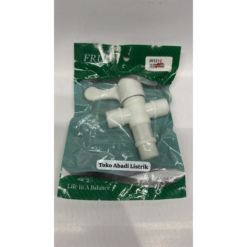 Jual FRUD IR5212 kran Cabang Tee PVC/kran sower Plastik/kran jetsower ...