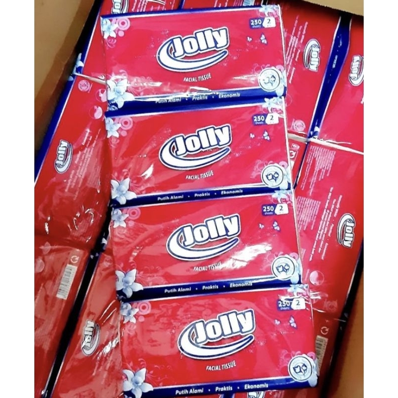 Jual TISU JOLLY 250 LEMBAR / TISSUE JOLLY 250 SHEETS ( KEMASAN ISI 4 ...