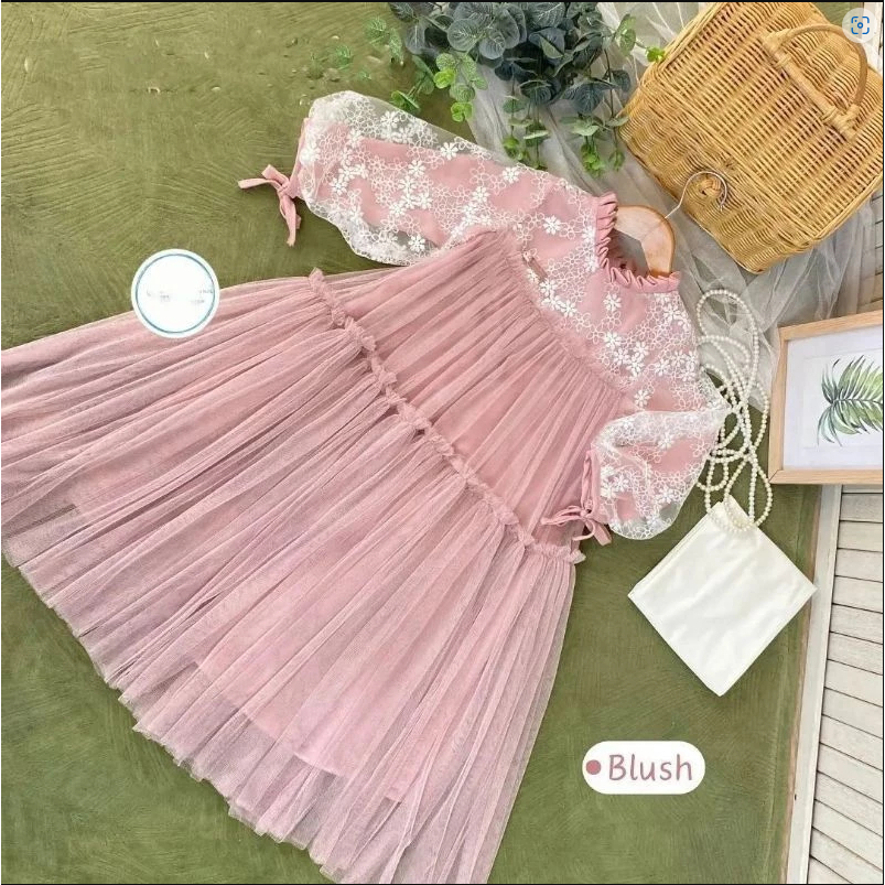 Jual Hanania Dress Kids Usia 2-10 Tahun Gamis Anak Terbaru Baju Lebaran ...