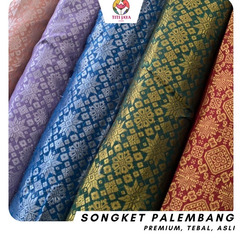 Jual Laku keraz KAIN EK INDONESIA Kain SONGKET PALEMBANG Tebal Premium SONGKET KHAS SUMATERA ...