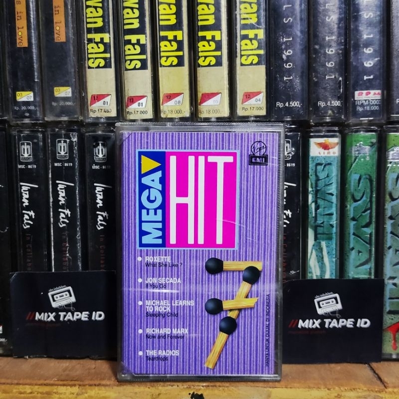 Jual Kaset Pita - Mega Hit 7 - Kompilasi Barat - Radio Tape - Kaset - Radio - Pemutar Kaset ...