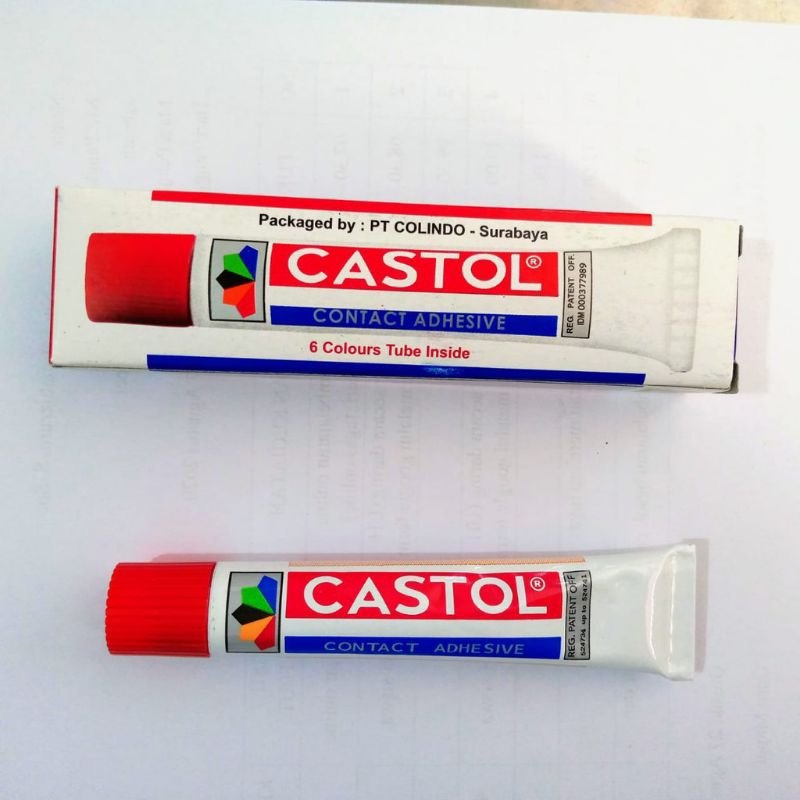 Jual Lem castol serbaguna sedang mini ORIGINAL(ECER/SATUAN) | Shopee ...