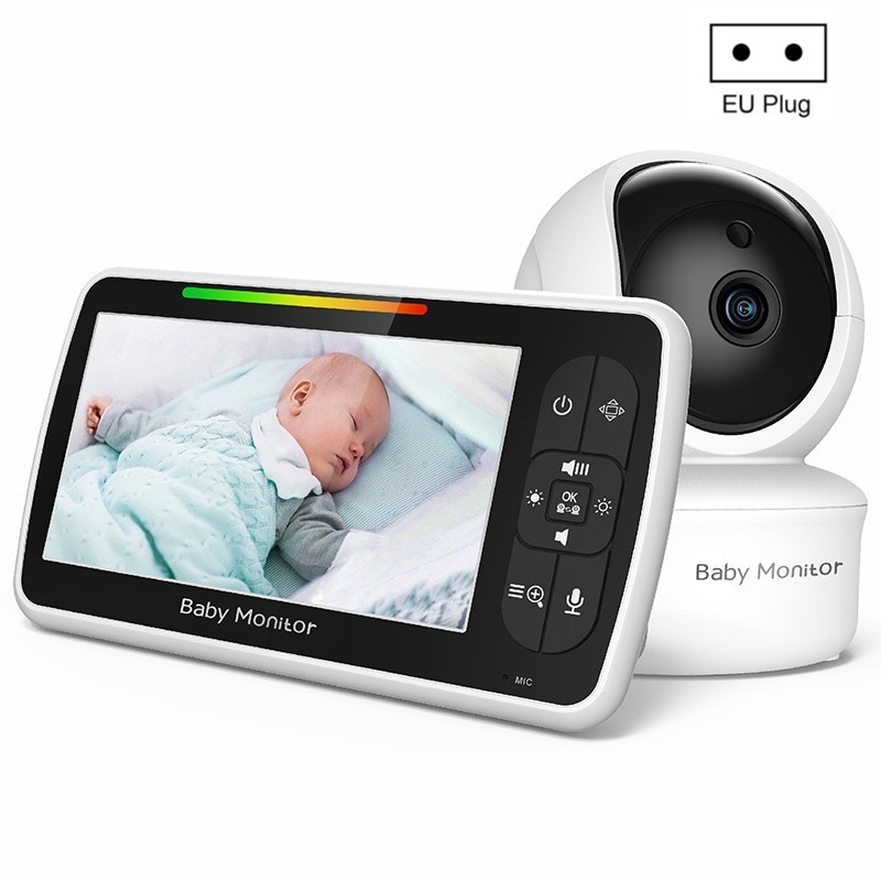 Jual Baby Monitor CCTV Display Camera Two Way Talk 5 Inch 3000mAh ...