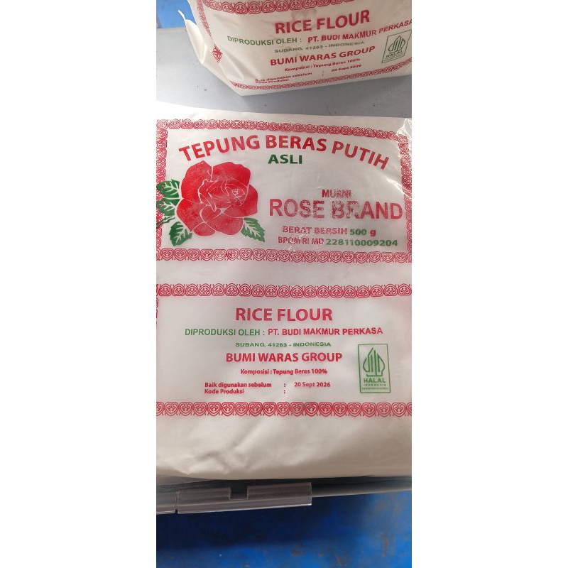 Jual TEPUNG BERAS ROSE BRAND 500GR | Shopee Indonesia