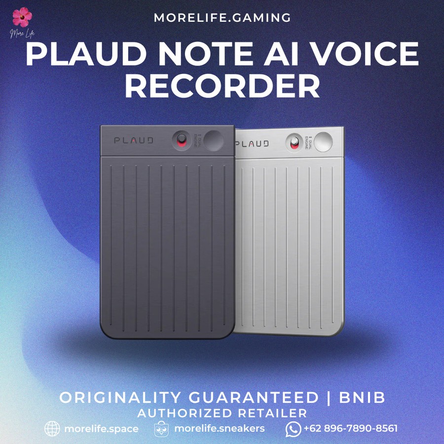 Jual PLAUD NOTE AI Voice Recorder Empowered by ChatGPT Bahasa Support ...