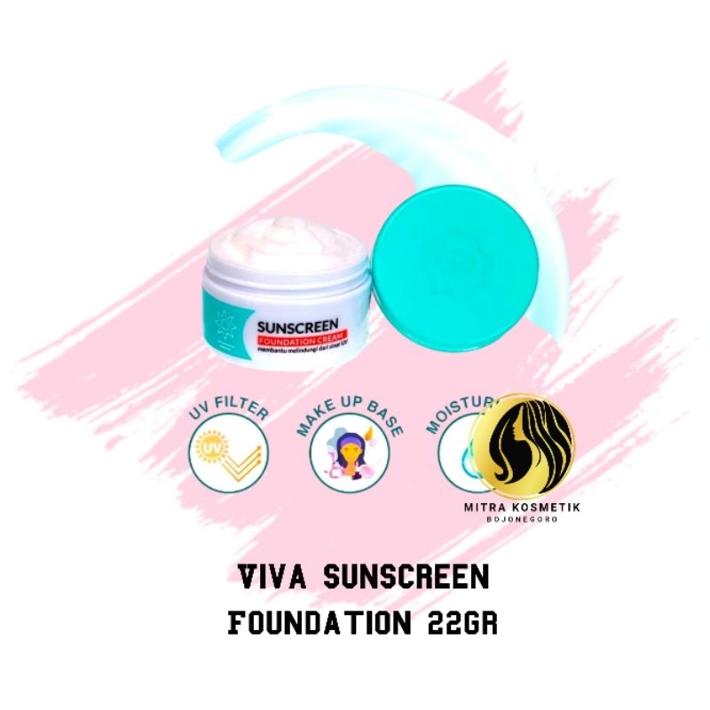 Jual Viva Sunscreen Foundation 22gr | Shopee Indonesia