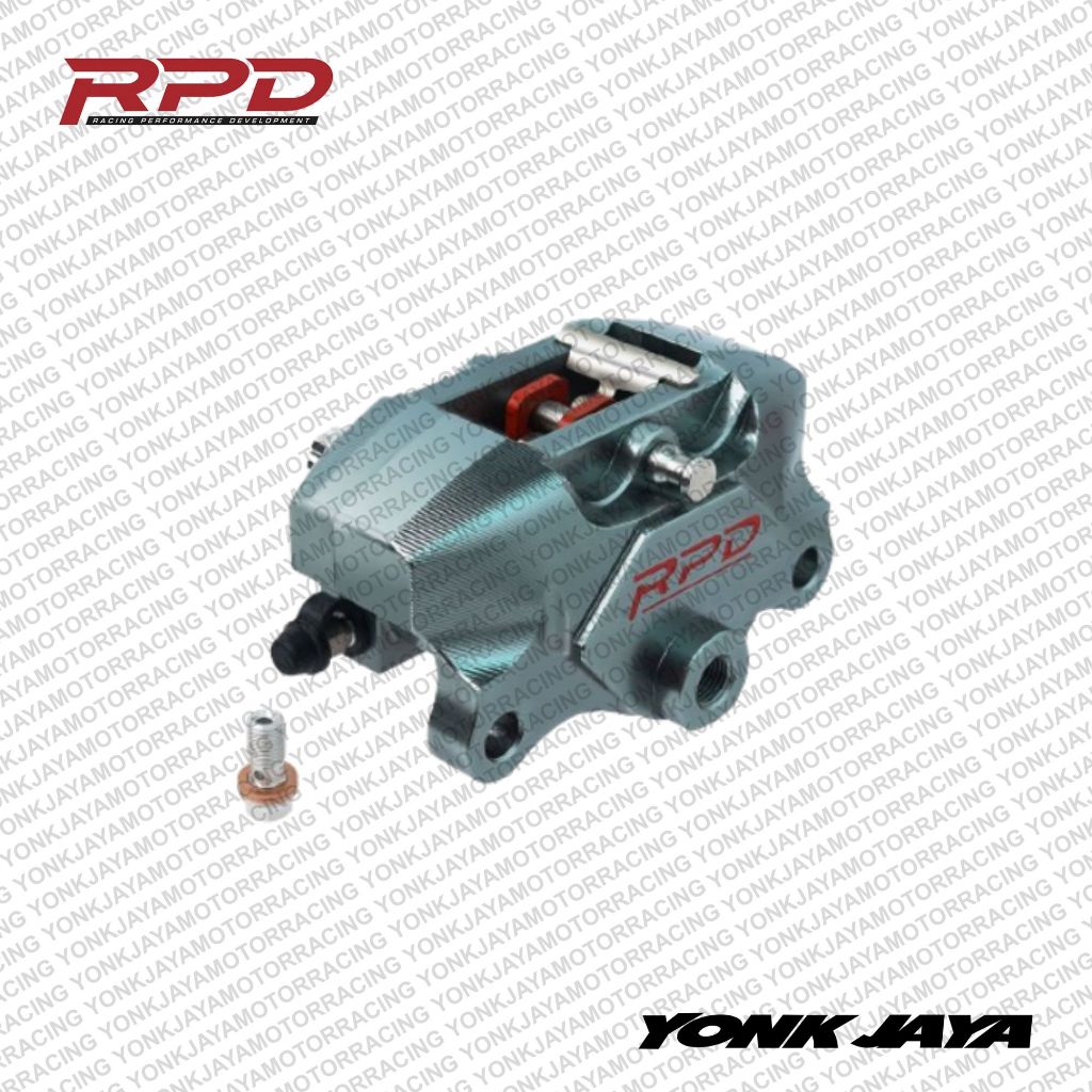 Jual CALIPER RPD BRAKE QUANTUM REAR AXIAL 2P TITANIUM RED | Shopee Indonesia