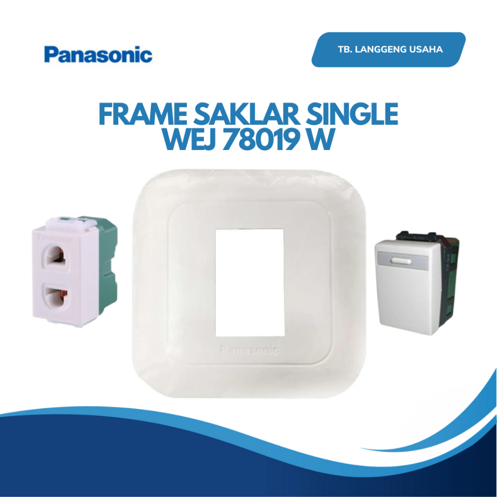 Jual FRAME PLAT PAPAN LUBANGMATA SAKLAR STOP KONTAK PANASONIC ENGKEL ...