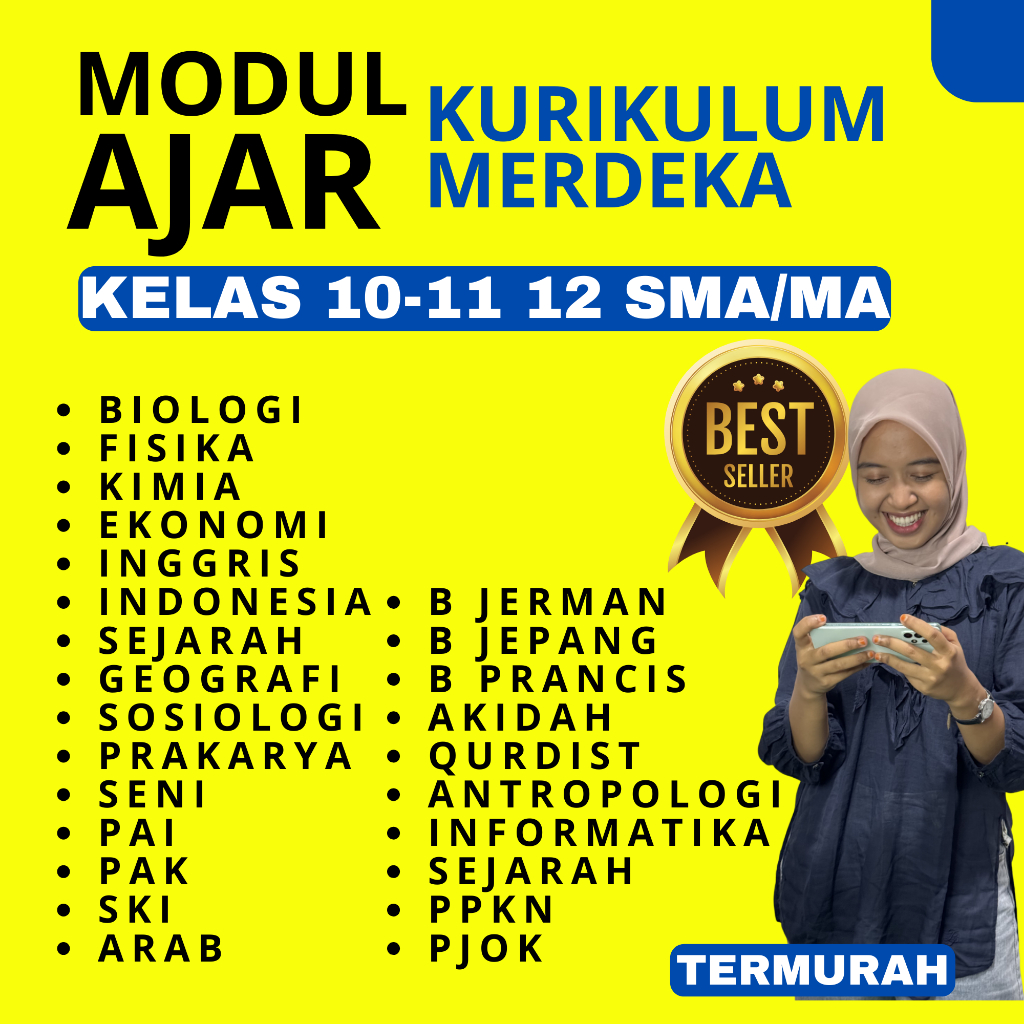 Jual Perangkat pembelajaran kurikulum merdeka Modul ajar SMA/MA/SMK | Shopee Indonesia