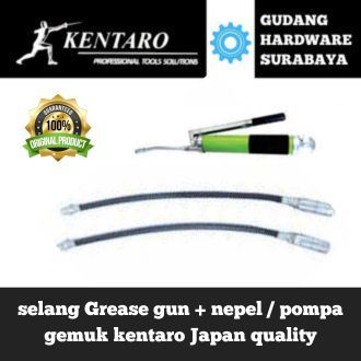 Jual selang Grease gun + nepel / pompa gemuk kentaro Japan quality ...