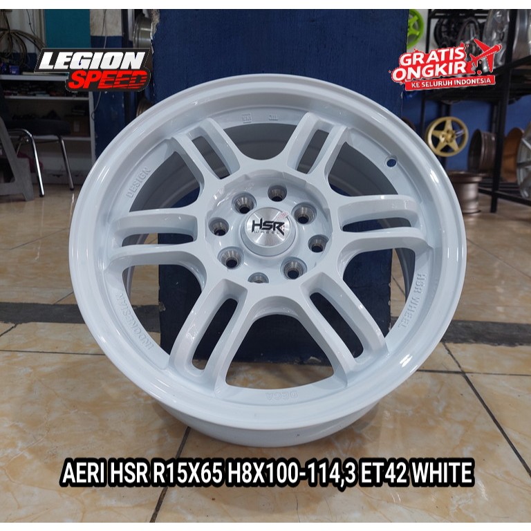 Jual Velg Mobil Brio Ayla Agya Sigra Vios Swift Dll Ring 15 Hsr Aeri Lebar 6,5 Inch Pcd 4x100 ...