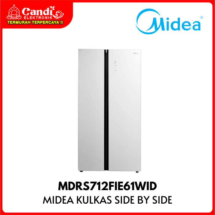 Jual MIDEA Kulkas Side by SIde Kapasitas 548 Liter Multi Air Flow ...