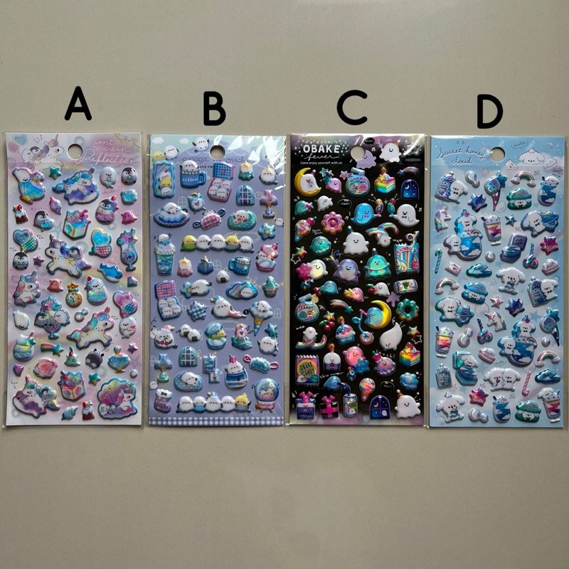 Jual Stiker Timbul Lucu Shiny Motif Karakter DIY Prakarya | Shopee ...