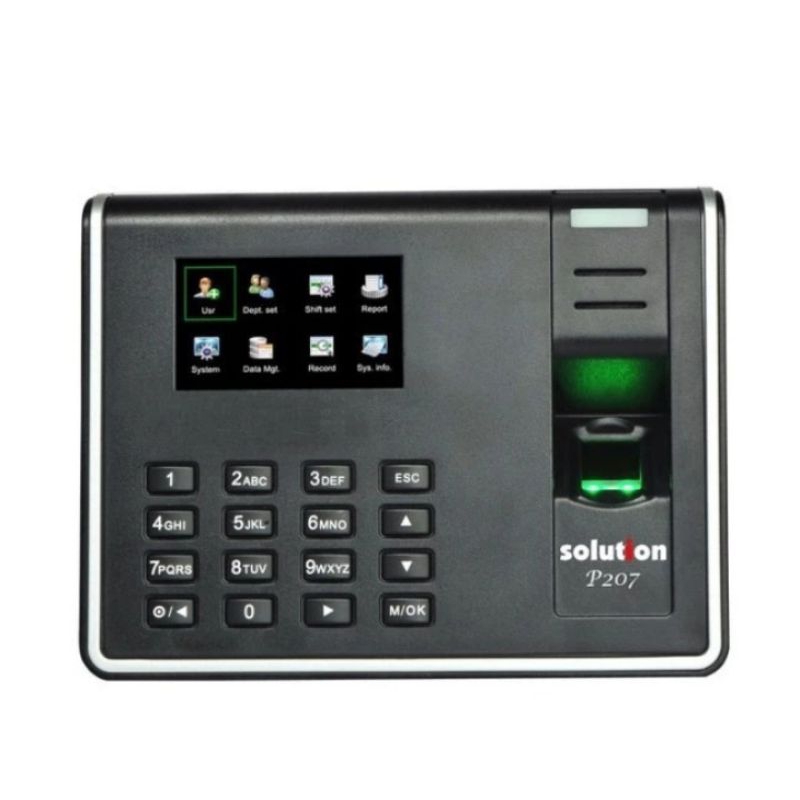 Jual SOLUTION P207 Mesin Absen Absensi / Mesin Fingerprint | Shopee ...