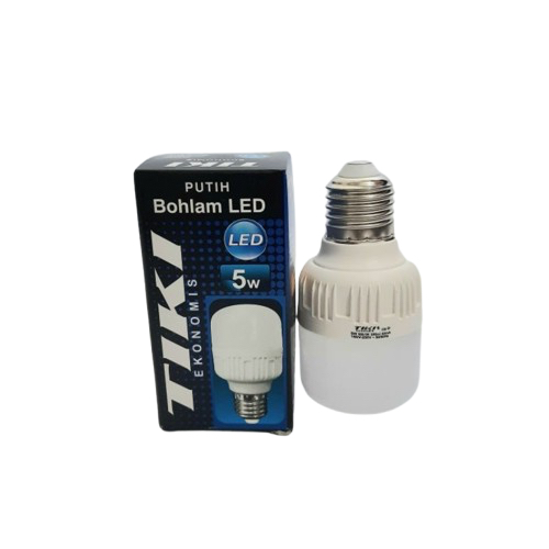 Jual Lampu Bohlam LED TIKI kapsul 5w Cahaya putih | Shopee Indonesia