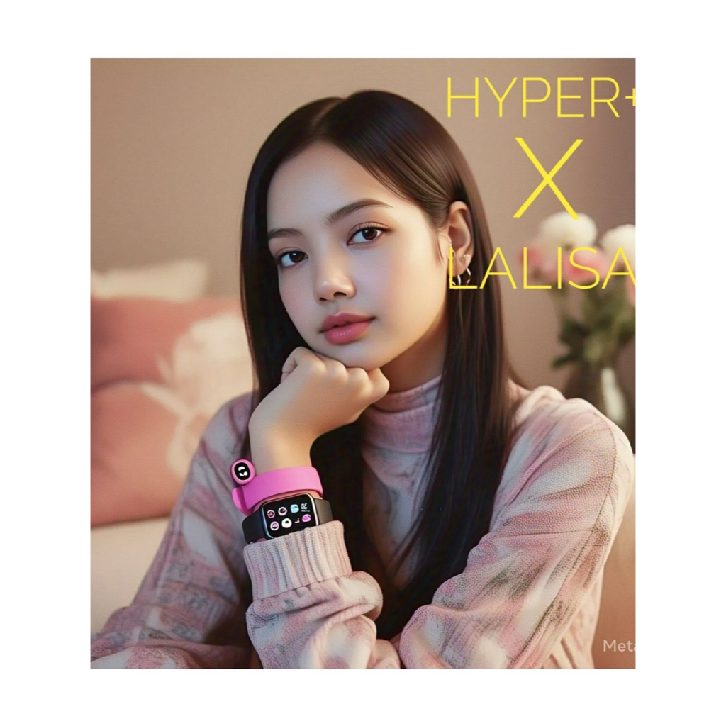 Jual HYPER+ GTS 7 PRO SMART WATCH COLOR PINK BAZEL GOLD | Shopee Indonesia