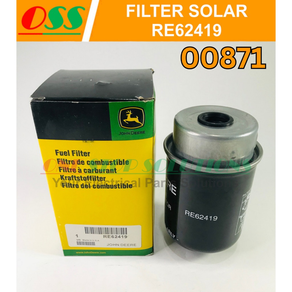 Jual FILTER SOLAR FUEL FILTER JOHN DEERE RE62419 TRAKTOR 6100 6110 ...