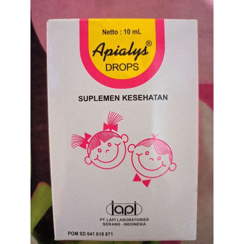 Jual Apialys Drops Suplemen Kesehatan/Apialys Drop 10ml | Shopee Indonesia