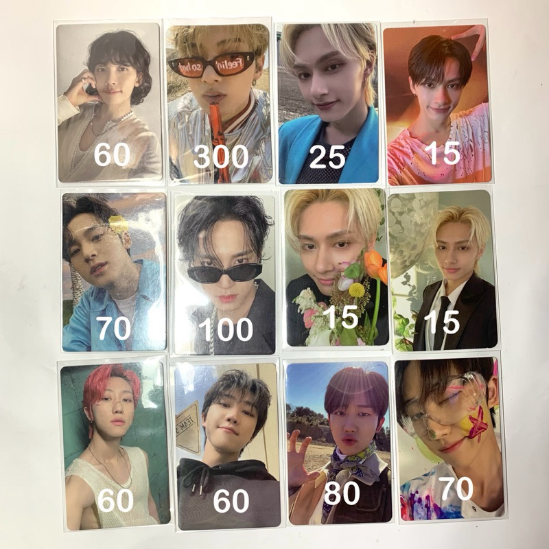 Jual seventeen official photocard Jun The8 Minghao Mingyu svt ...