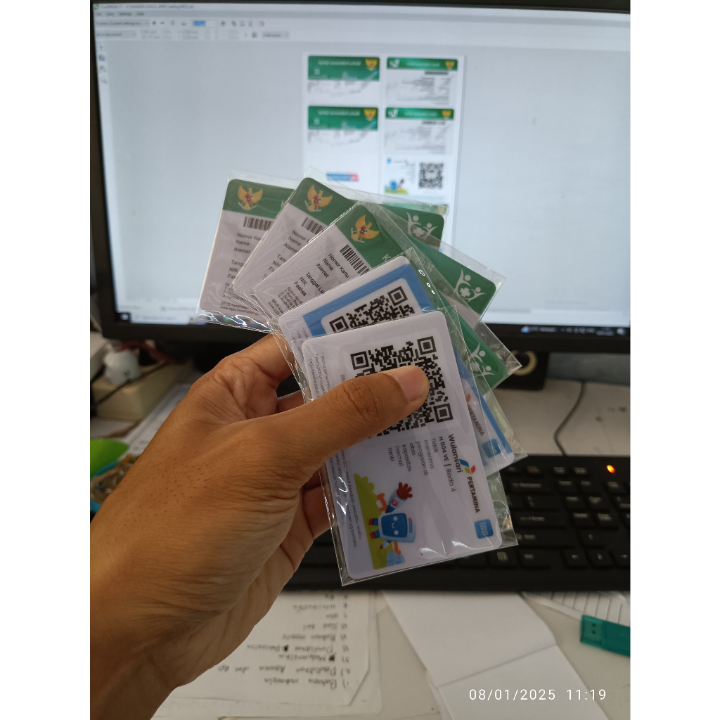 Jual Cetak Kartu PVC Pertamina BPJS | Shopee Indonesia