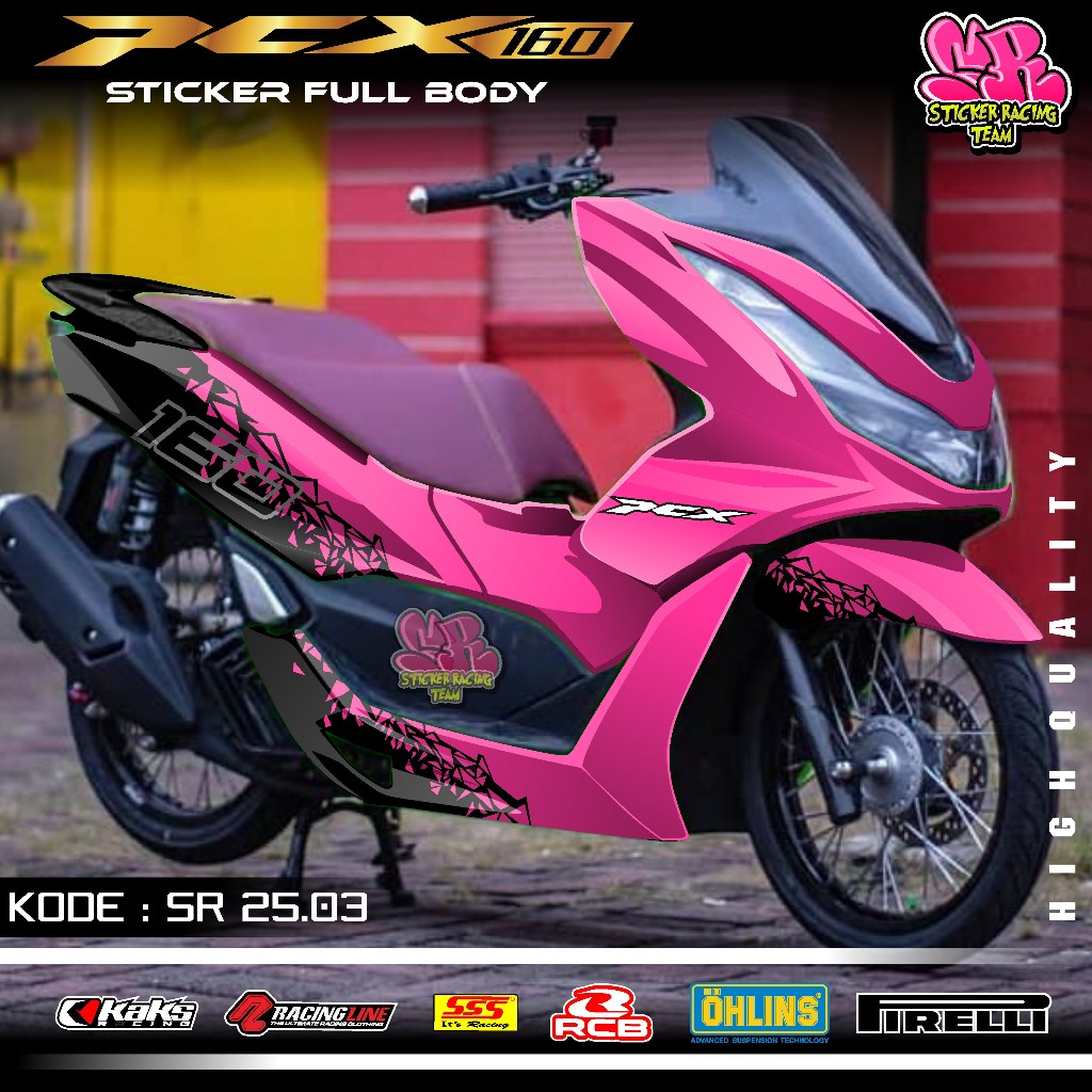 Jual COD Sticker Decal Full Body Honda PCX 160 2021 2022 2023 2024 ...