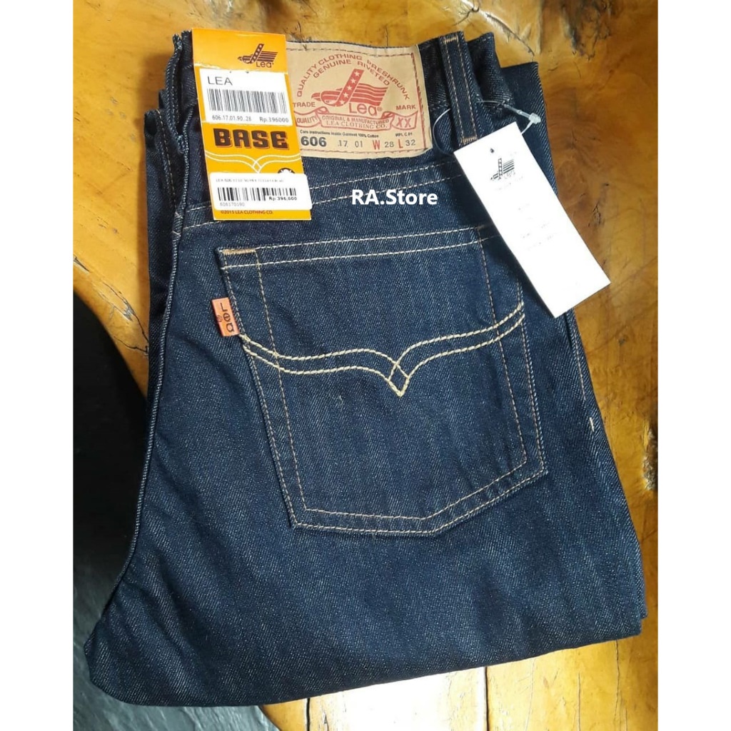 Jual PROMO SPECIAL RAMADHAN!! CELANA JEANS LEA 606 ORANGE LABEL REGULAR ...