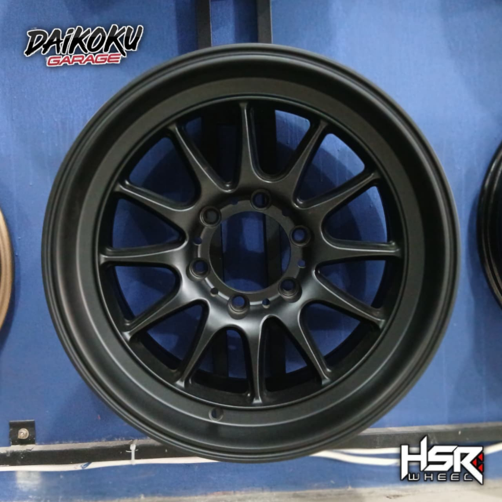Jual Velg Mobil Racing Samlong HSR AMETH 1409B Ring 17 Lubang 6x139,7 (Pajero,Fortuner,Hilux ...